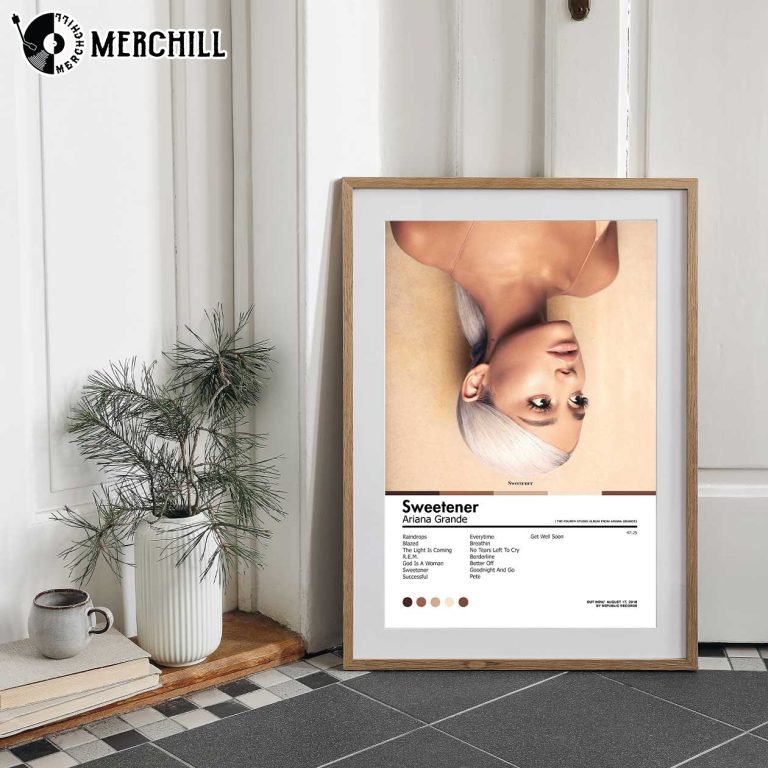 Ariana Grande Sweetener Album Cover Poster Gift For Music Lovers ...
