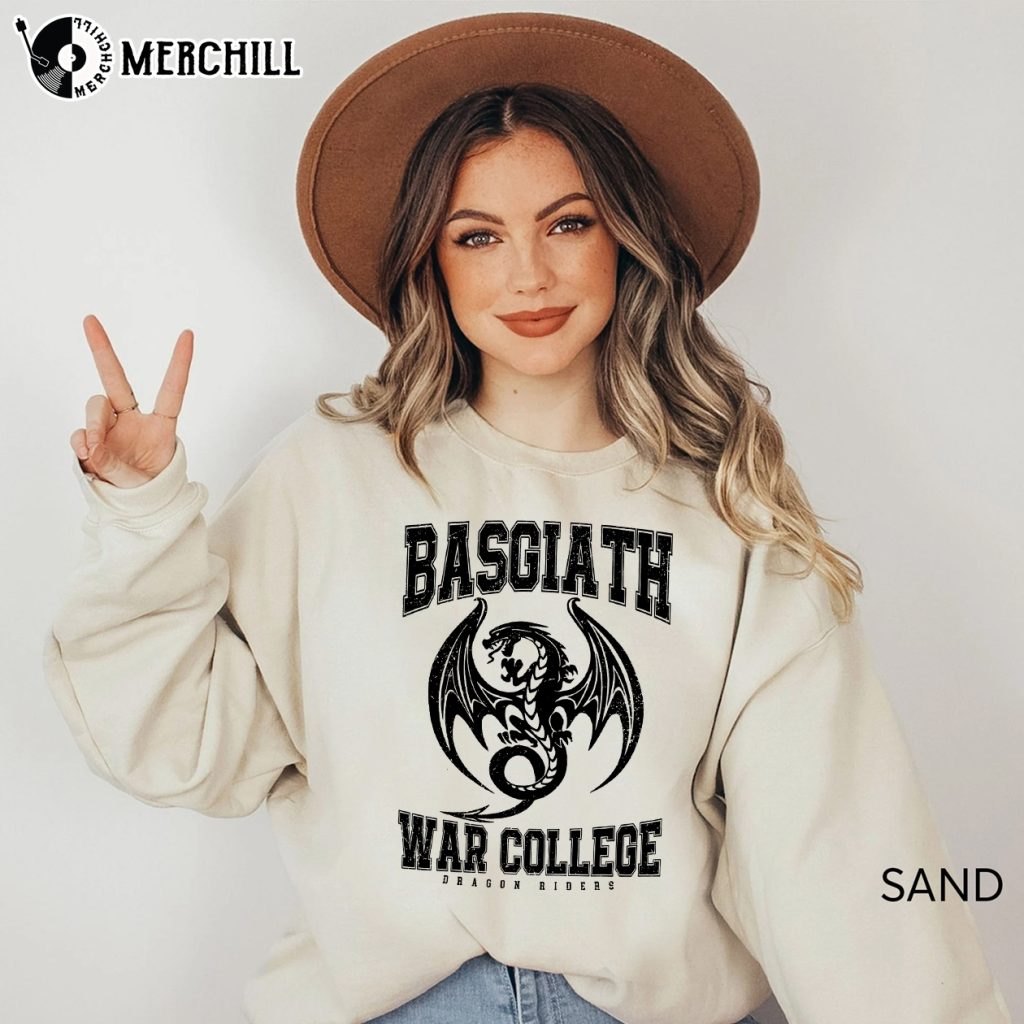 Basgiath War College Shirt Fourth Wing Dragon Rider - Happy Place for ...