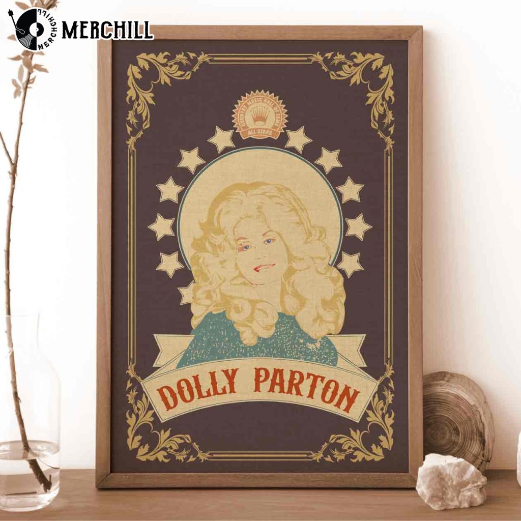Dolly Parton Vintage Poster Dolly Nashville Gift - Happy Place for ...