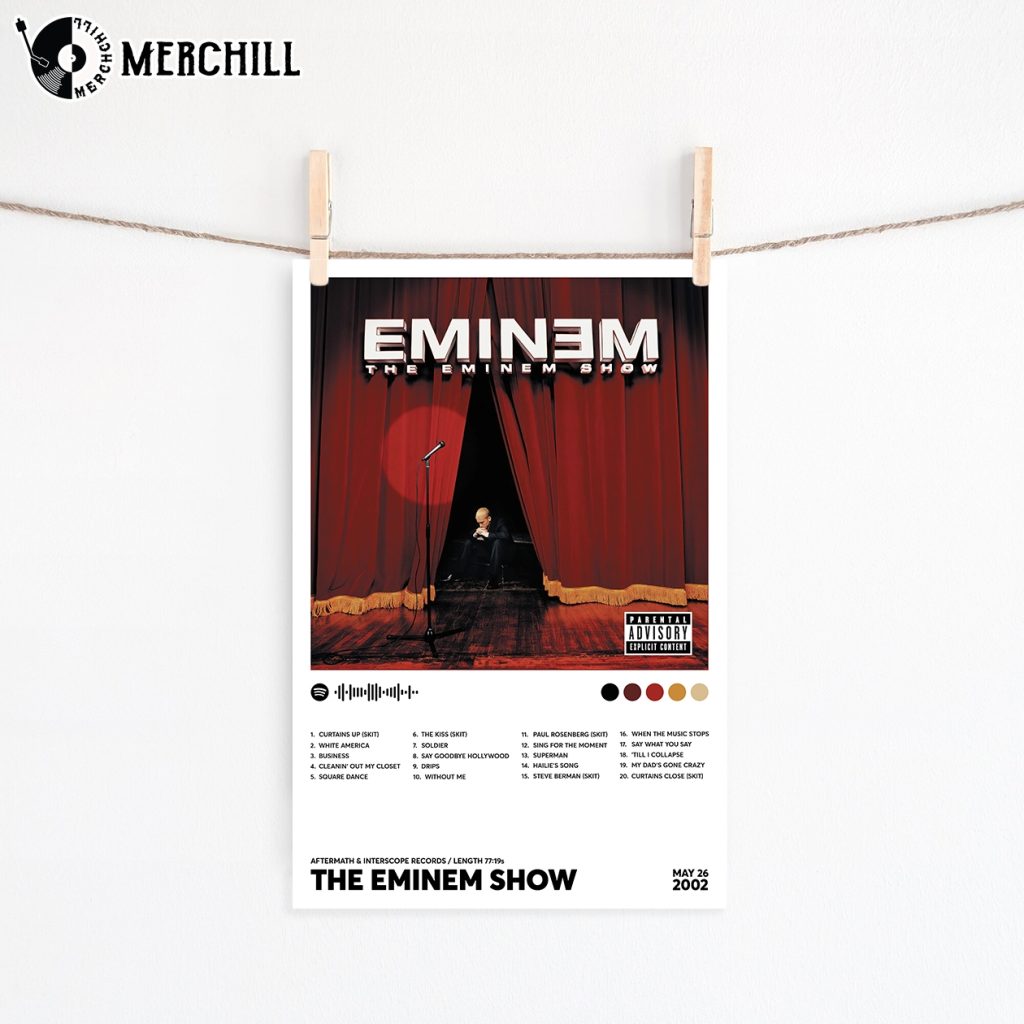 Eminem Album Cover Poster The Eminem Show - Happy Place for Music Lovers