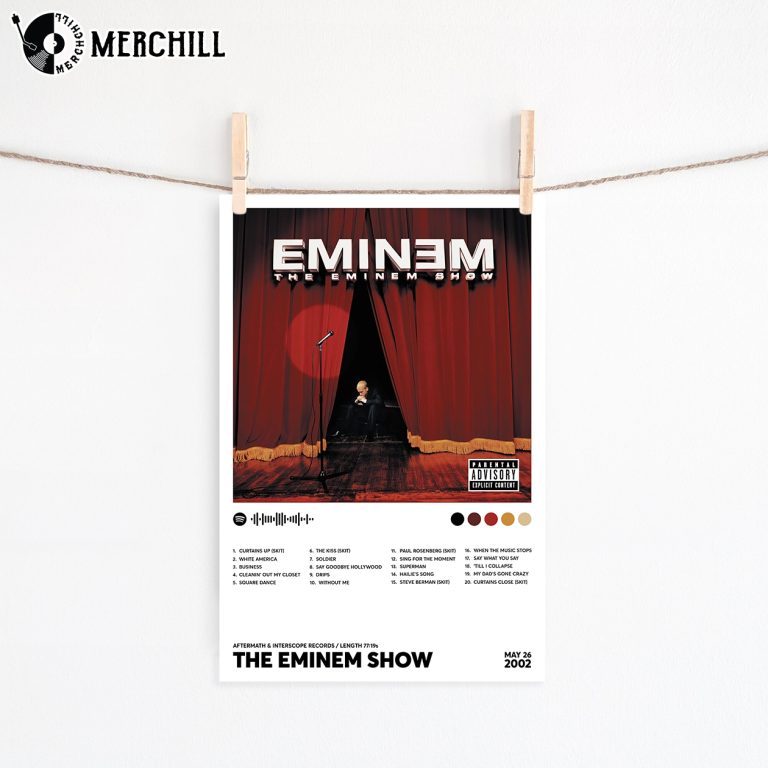 Eminem Album Cover Poster The Eminem Show - Happy Place for Music Lovers