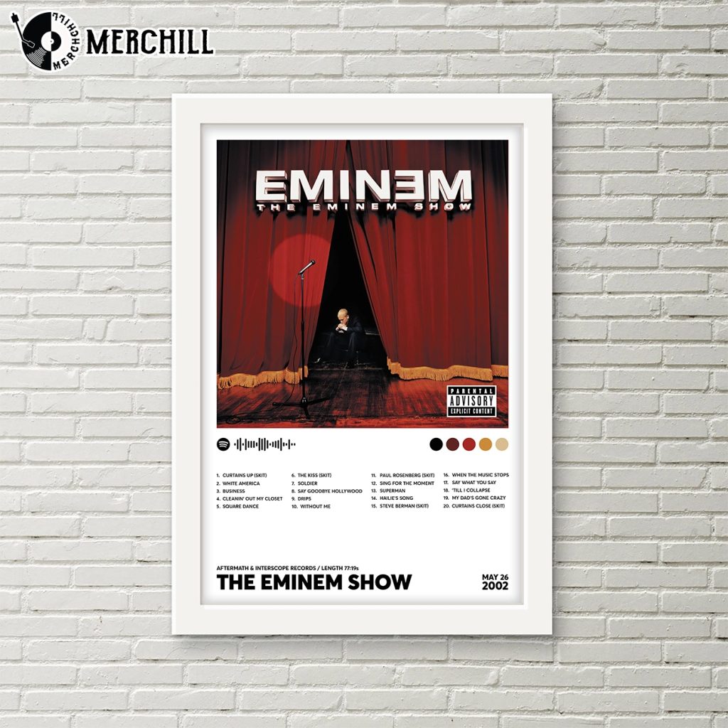 Eminem Album Cover Poster The Eminem Show - Happy Place for Music Lovers