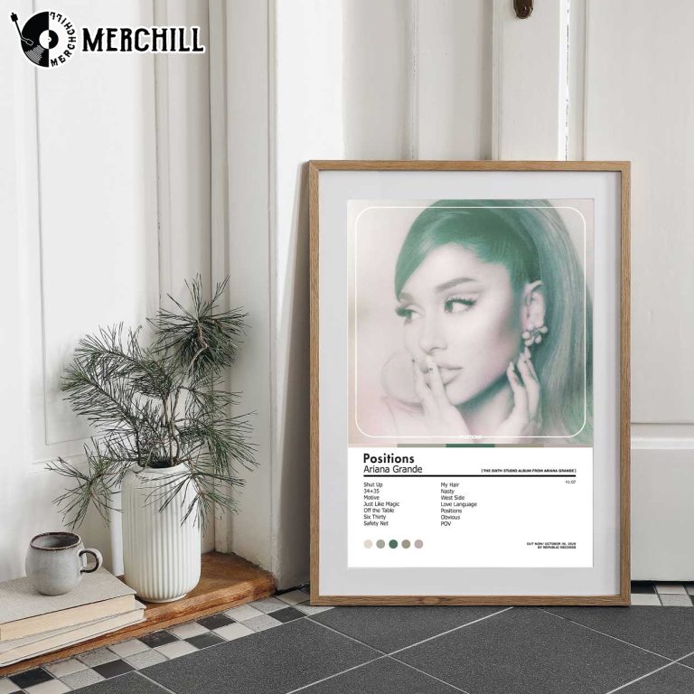 Positions Album Poster Gift for Ariana Grande Fans - Happy Place for ...
