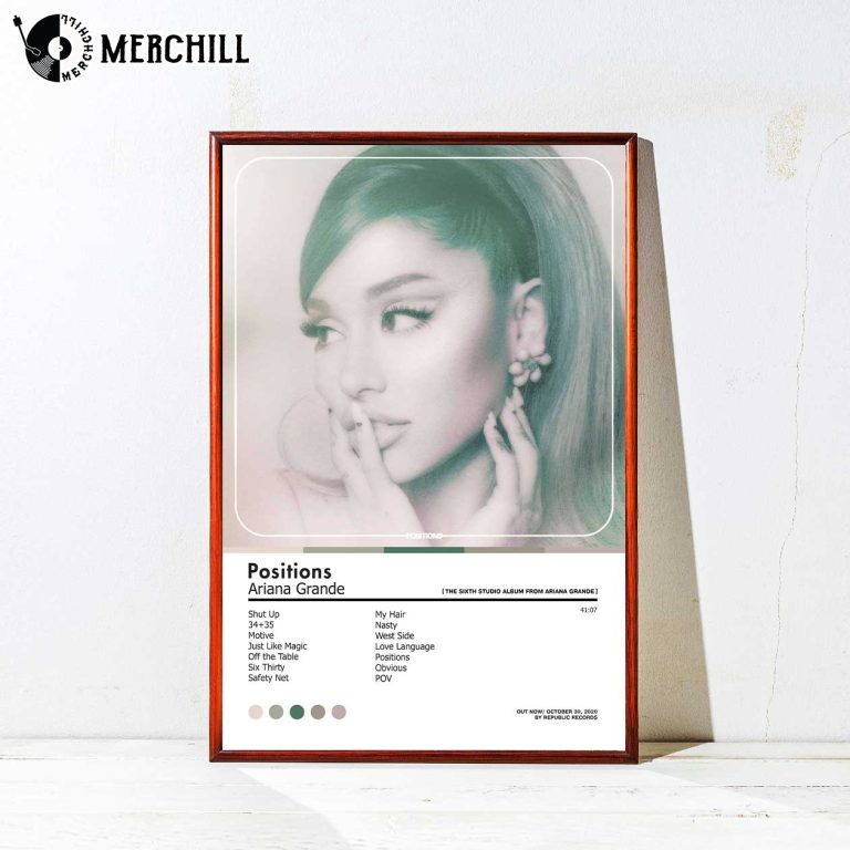 Positions Album Poster Gift for Ariana Grande Fans - Happy Place for ...
