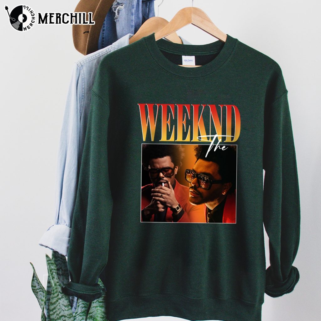 The Weeknd Shirt Vintage 90's Graphic Tee - Happy Place for Music Lovers