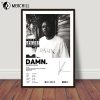 Damn Album Poster Kendrick Lamar Print - Happy Place for Music Lovers