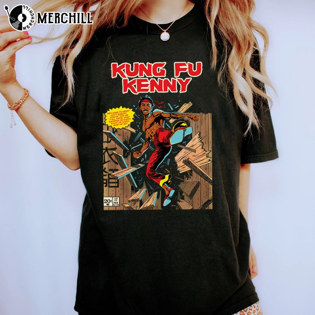 Kendrick Lamar Inspired Kung Fu Kenny Graphic Tee - Happy Place for ...