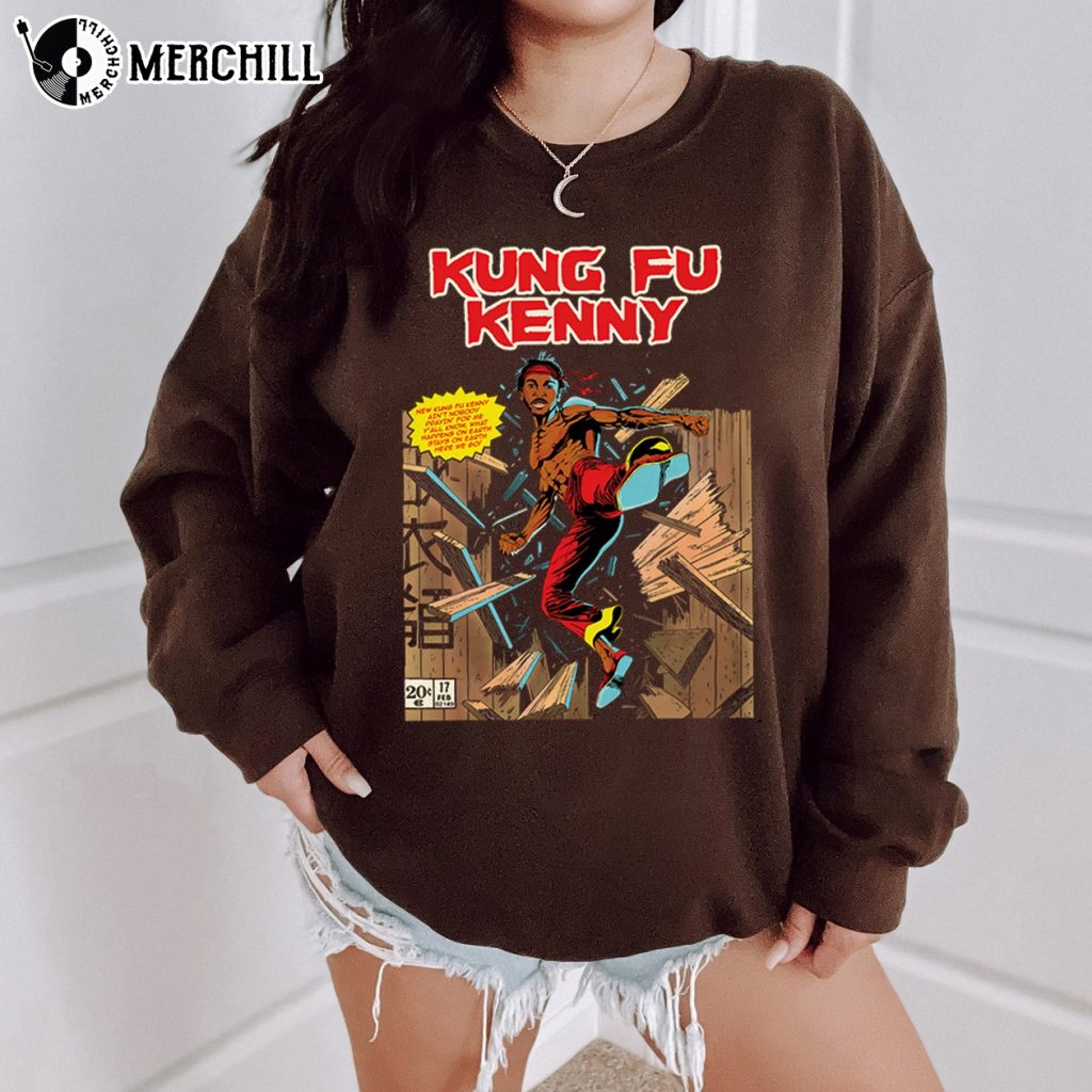 Kendrick Lamar Inspired Kung Fu Kenny Graphic Tee - Happy Place for ...