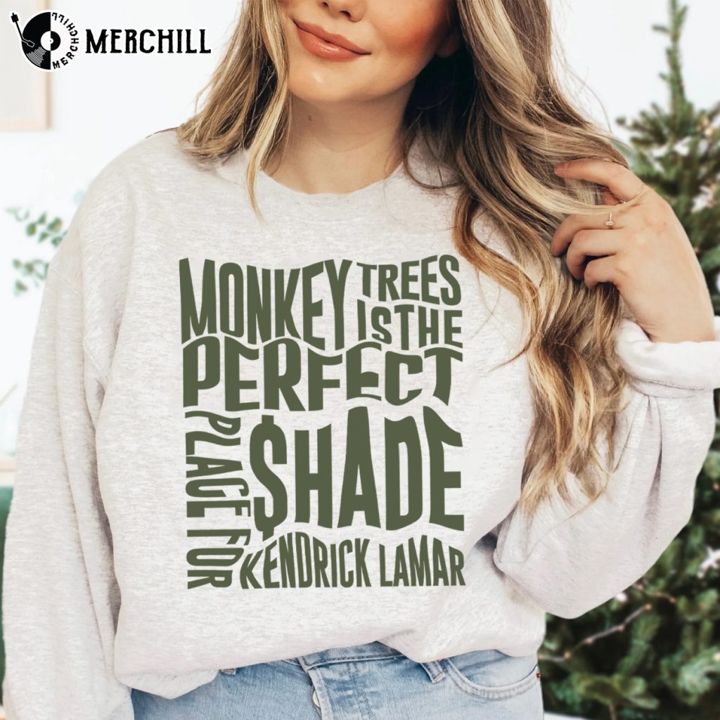 Kendrick Lamar Monkey Trees Graphic Tee - Happy Place for Music Lovers