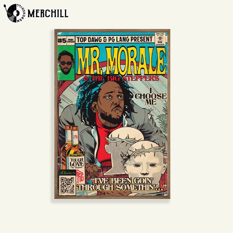 Mr. Morale & The Big Steppers Album Poster Kendrick Lamar Print - Happy ...