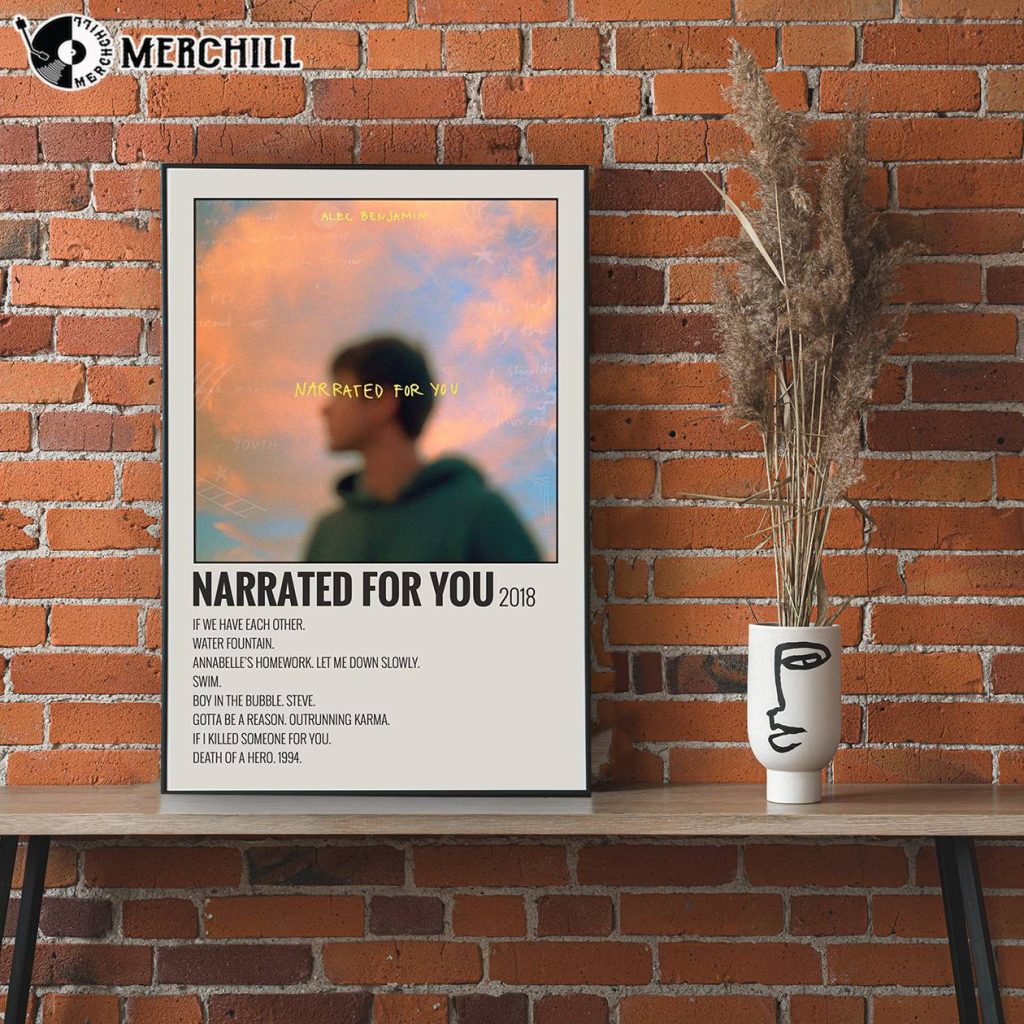 Alec Benjamin Poster Print Narrated For You Poster - Happy Place for ...