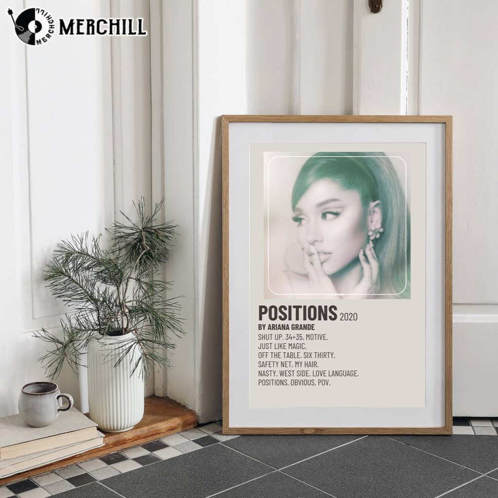 Ariana Grande Poster Print Positions Album Cover - Happy Place for ...