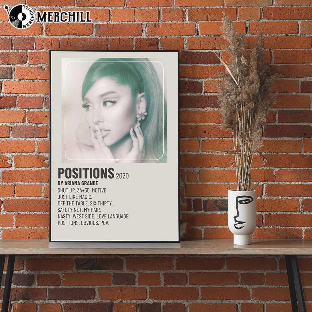 Ariana Grande Poster Print Positions Album Cover - Happy Place for ...