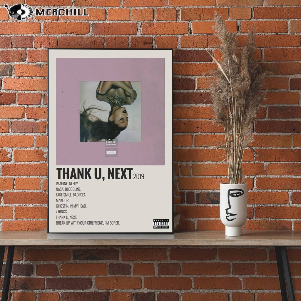Ariana Grande Poster Thank U Next Poster - Happy Place for Music Lovers