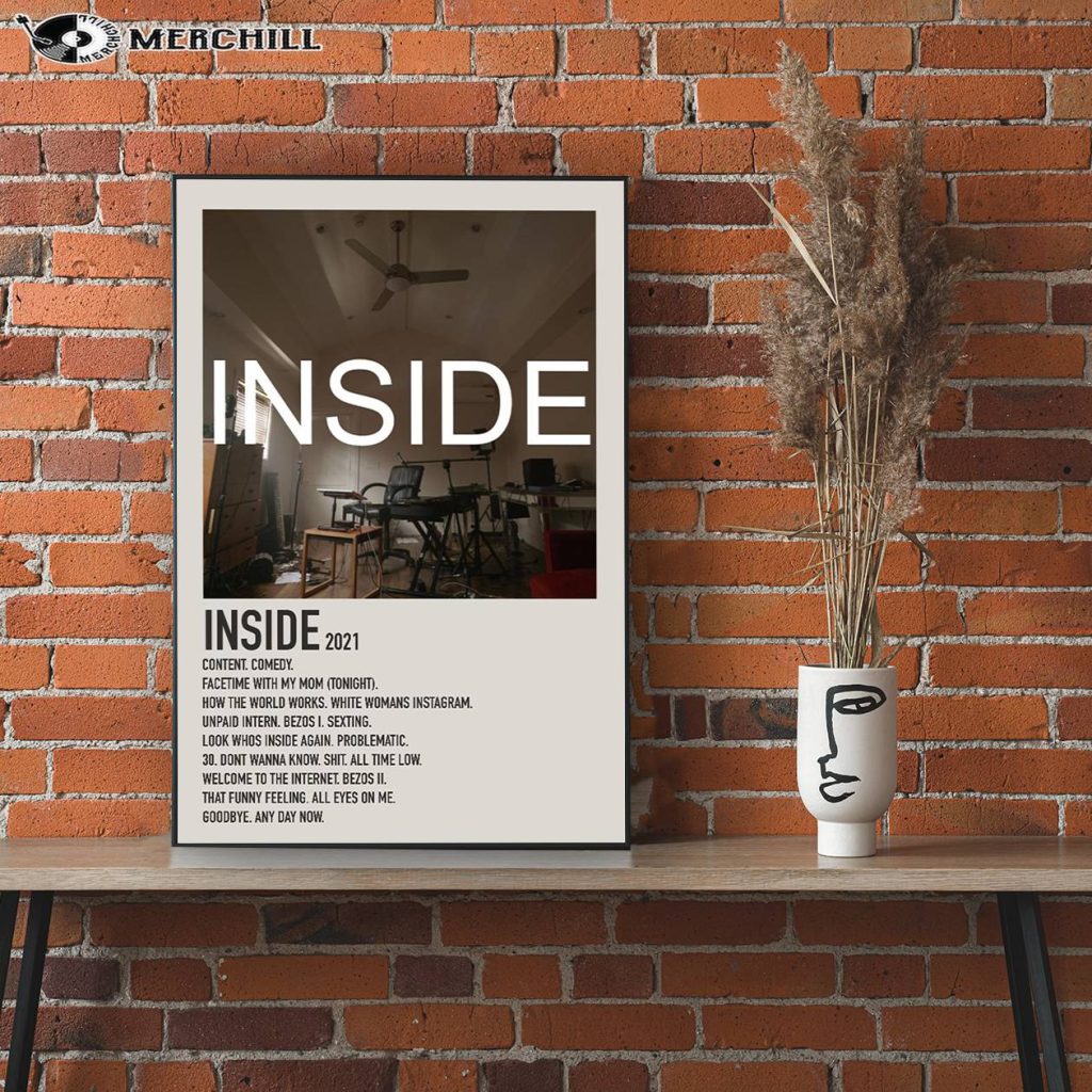 Bo Burnham Inside Album Cover Poster Music Gift - Happy Place for Music ...