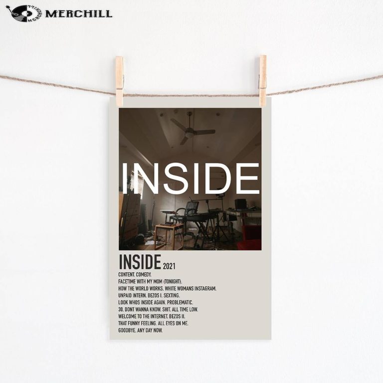 Bo Burnham Inside Album Cover Poster Music Gift - Happy Place for Music ...