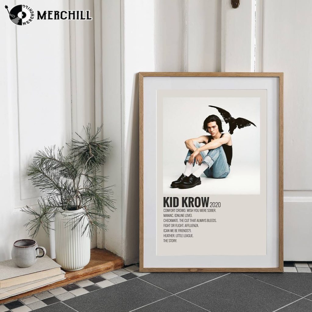 Conan Gray Kid Krow Album Poster Music Gifts - Happy Place for Music Lovers