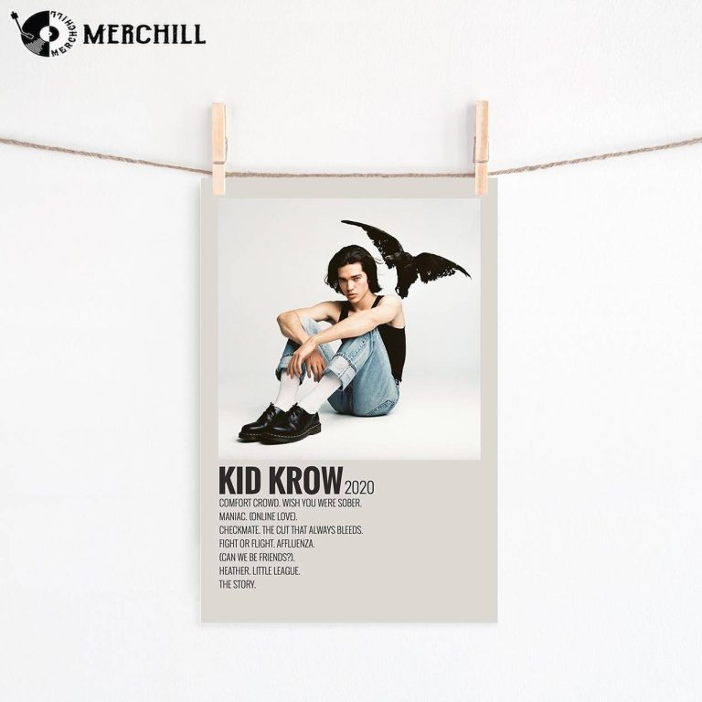 Conan Gray Kid Krow Album Poster Music Gifts - Happy Place for Music Lovers