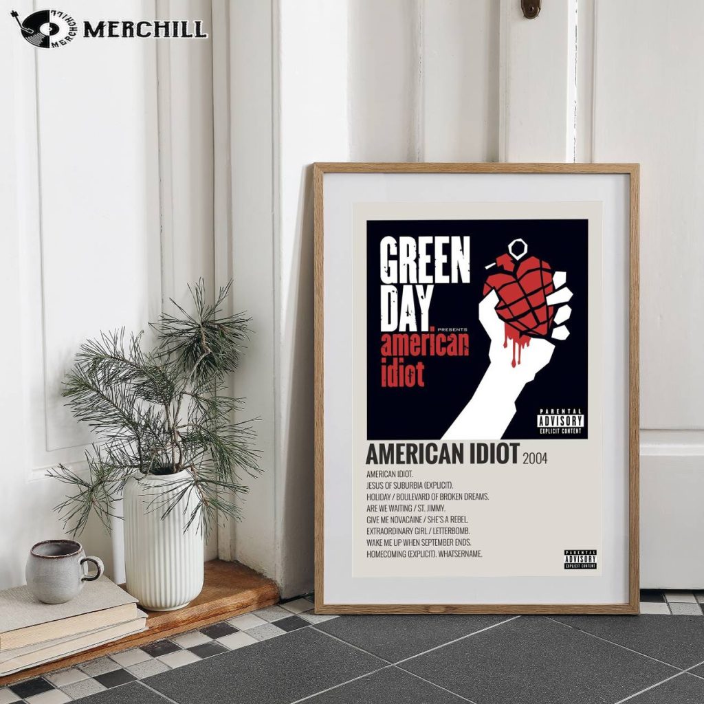 Green Day American Idiot Album Cover Print Poster - Happy Place for ...