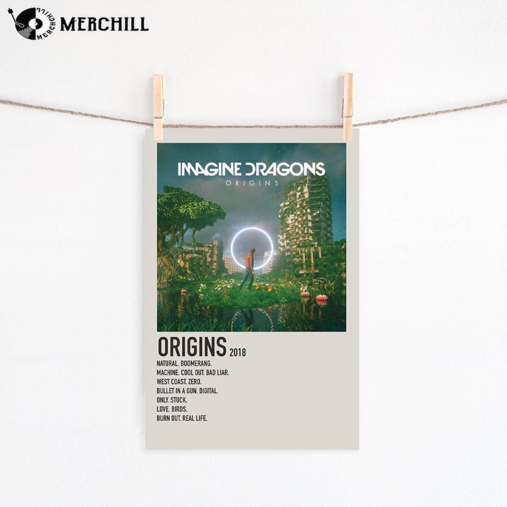 Imagine Dragons Poster Print Origins Poster - Happy Place for Music Lovers