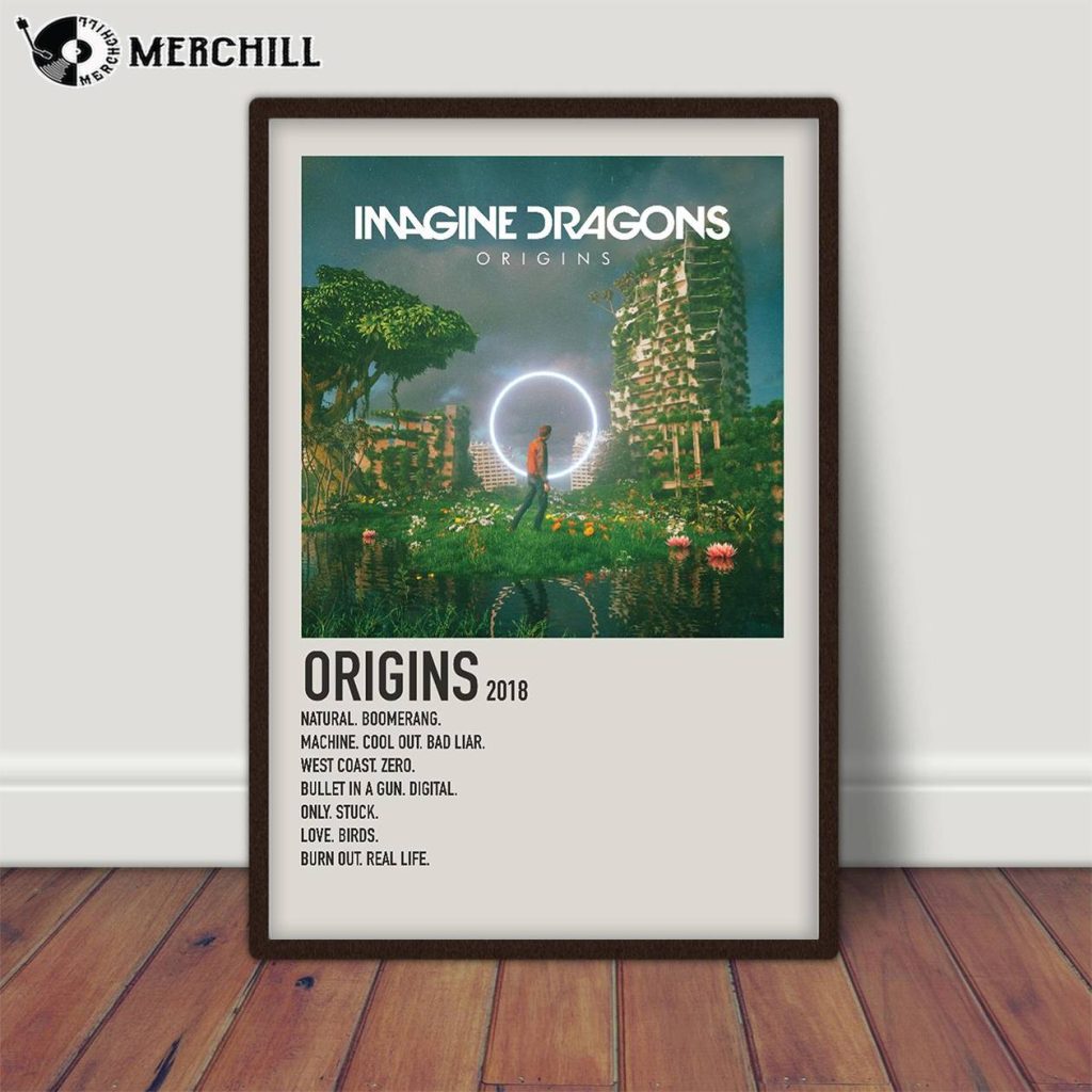 Imagine Dragons Poster Print Origins Poster - Happy Place for Music Lovers