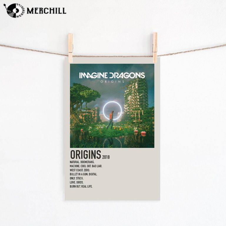 Imagine Dragons Poster Print Origins Poster - Happy Place for Music Lovers