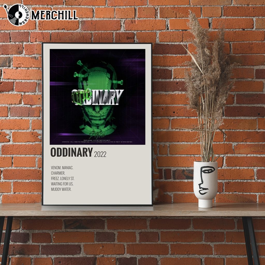 Oddinary Stray Kids Album Polaroid Poster - Happy Place for Music Lovers