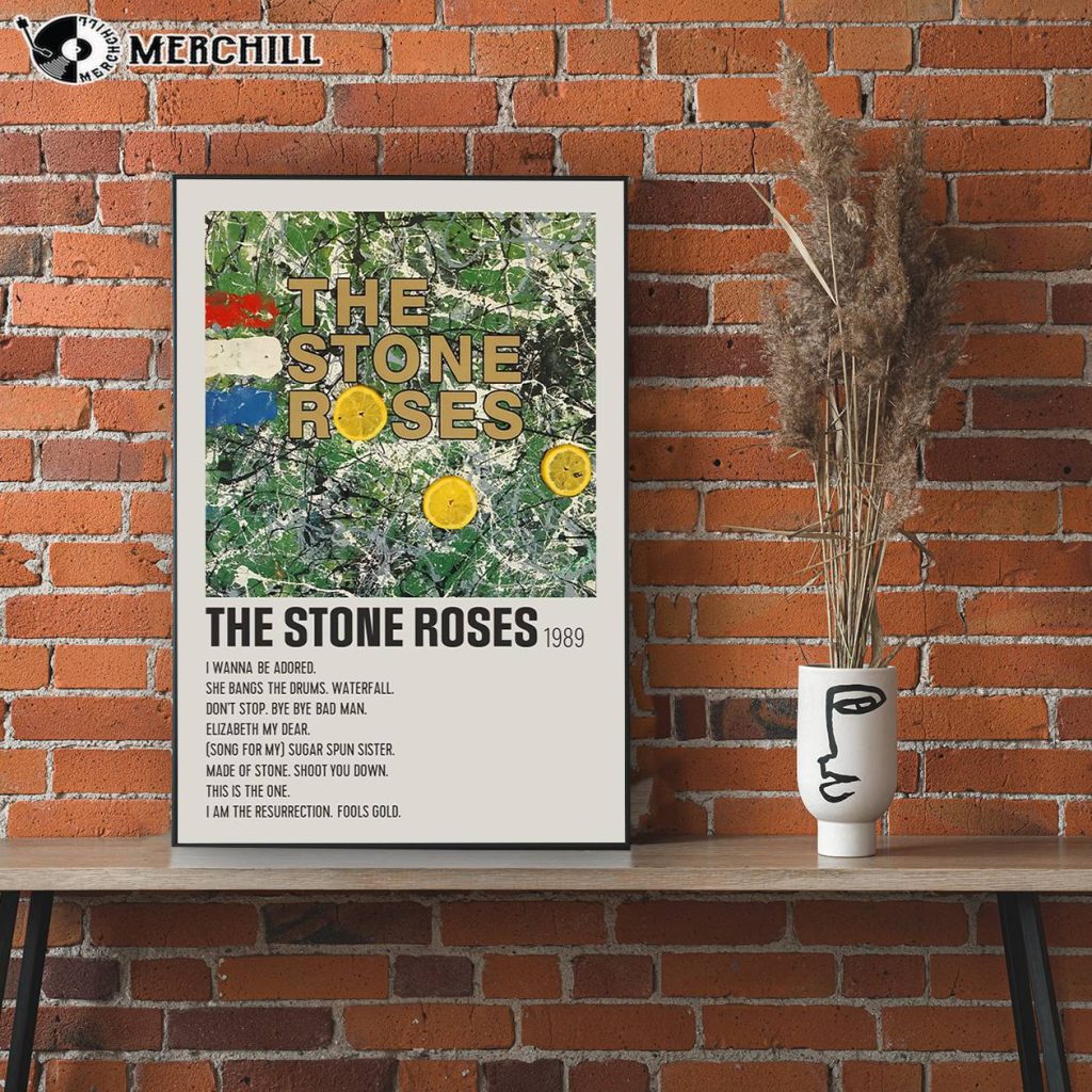 The Stone Roses Album Cover Poster The Stone Roses Rock Band - Happy ...