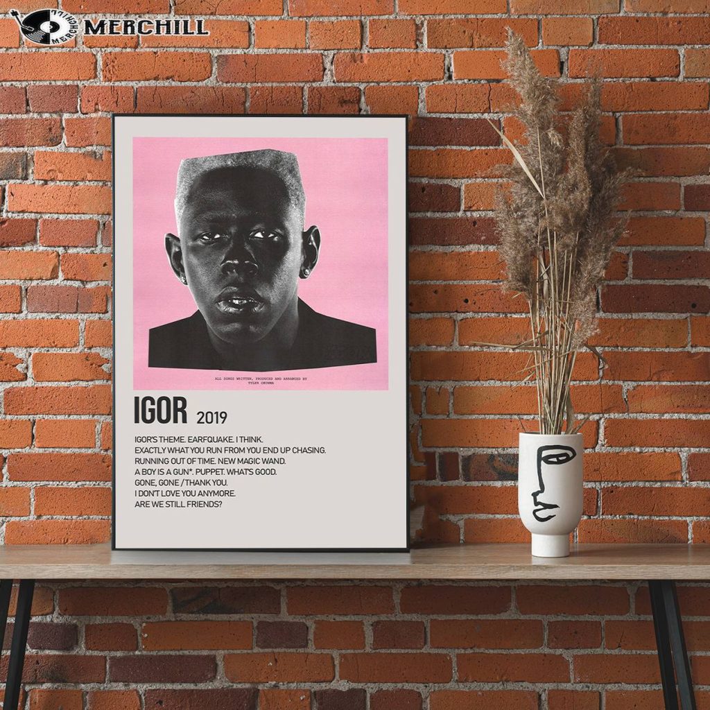 Tyler The Creator Igor Cover Print Poster