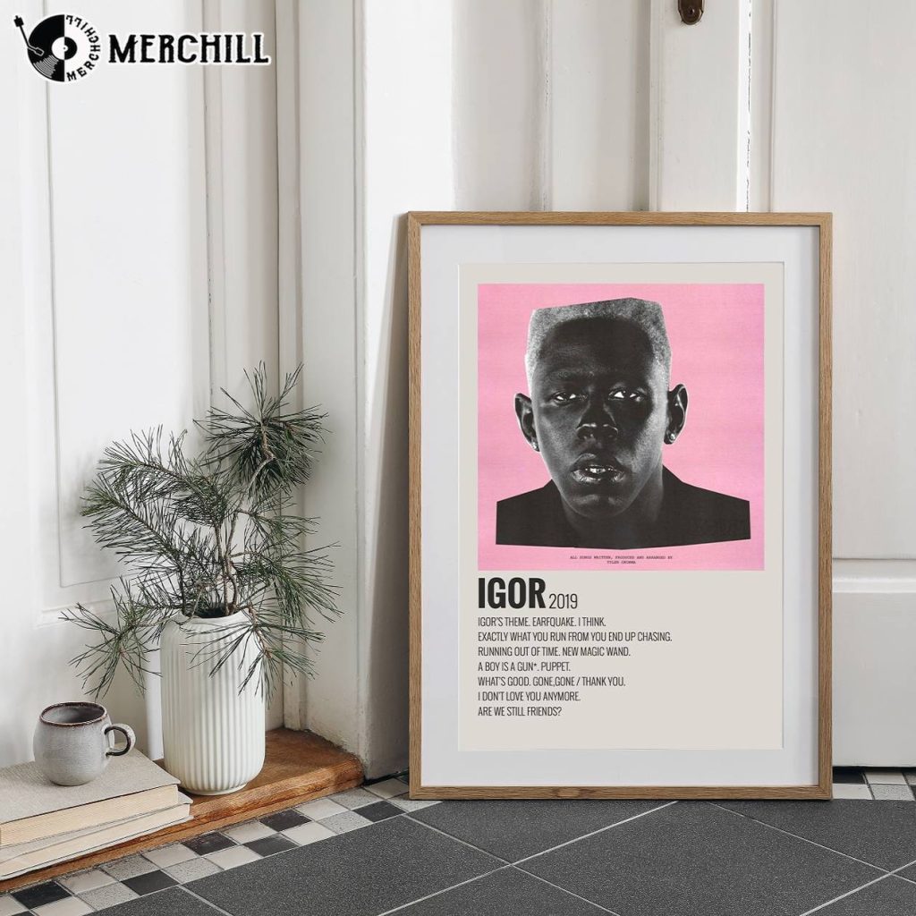 Tyler The Creator Poster Igor Poster - Happy Place for Music Lovers