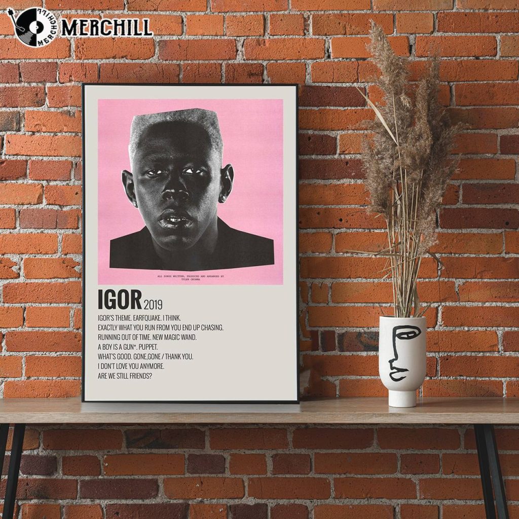Tyler The Creator Poster Igor Poster - Happy Place for Music Lovers