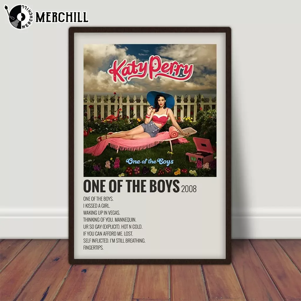 Katy Perry One of The Boys Poster Album Music Cover Print