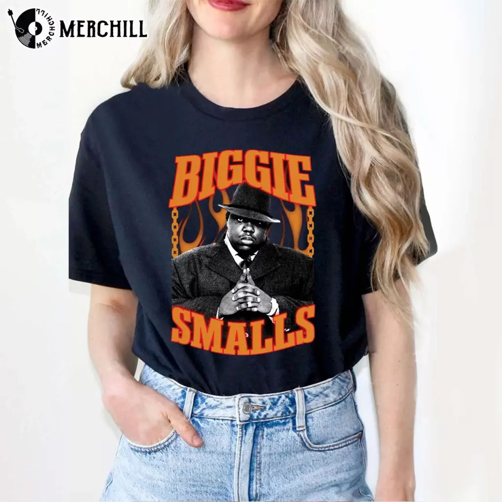 Biggie Smalls Shirt Rapper Graphic Tee
