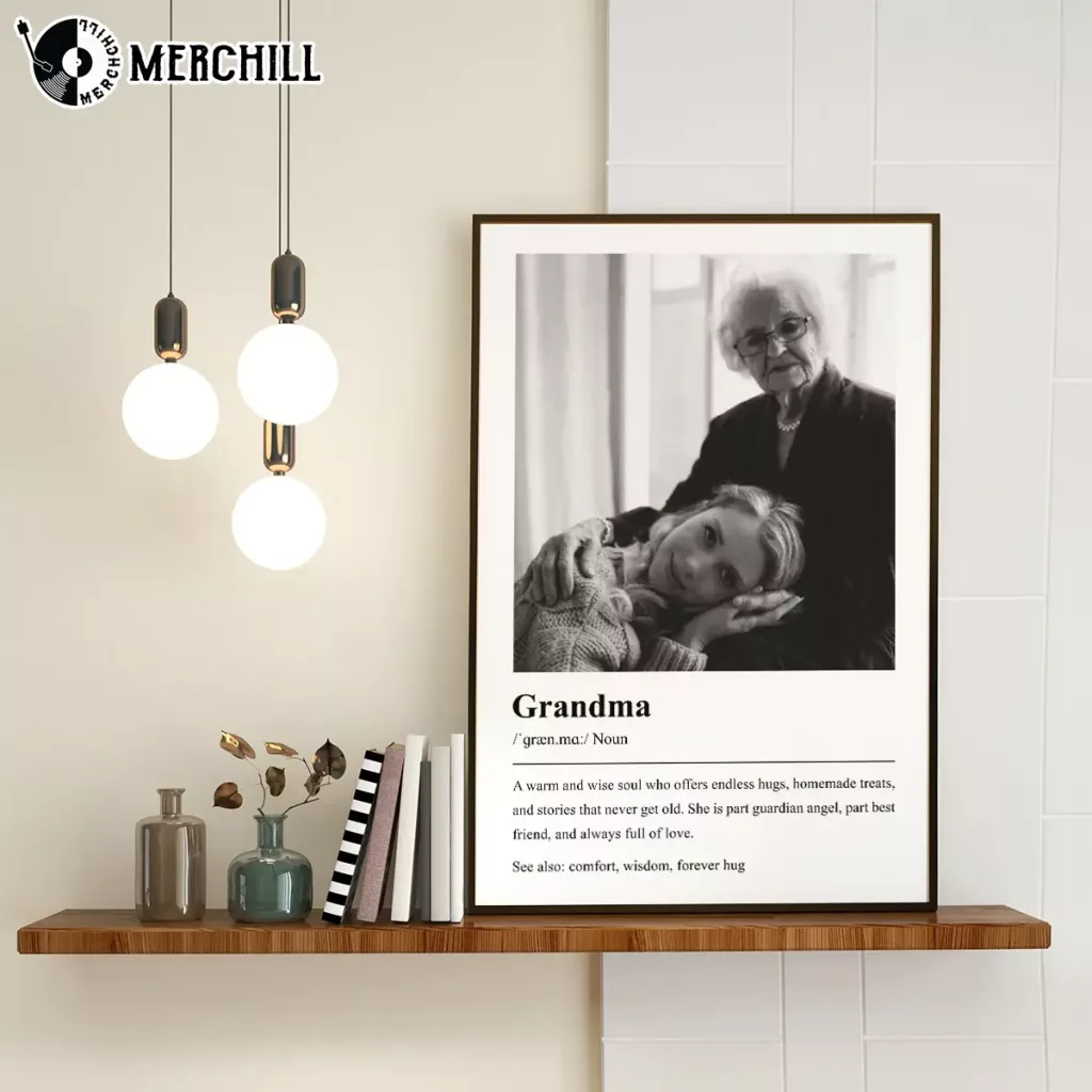 Personalized Grandma Definition Poster Gift for Grandma