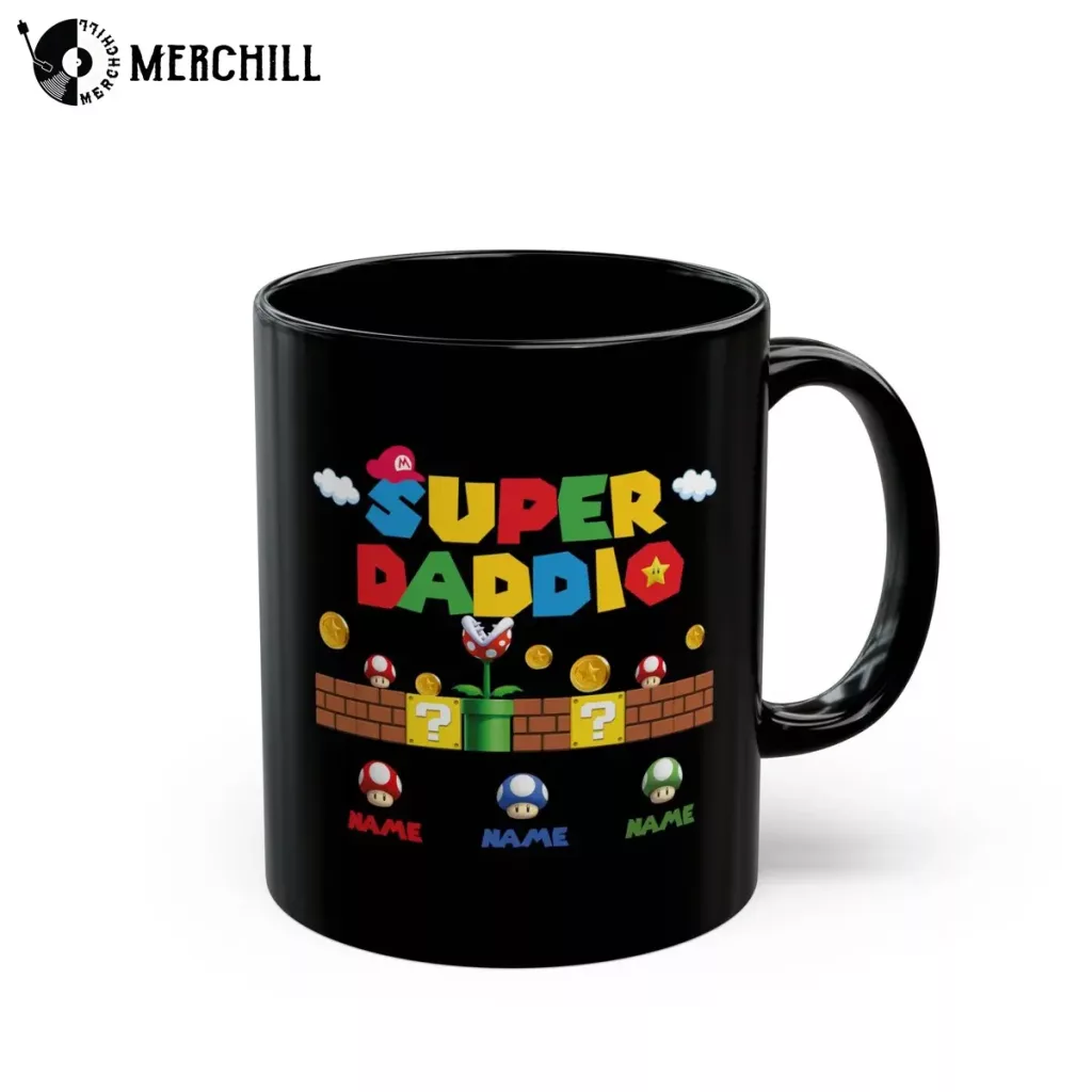 Custom Super Daddio Mug Gift for Father's Day