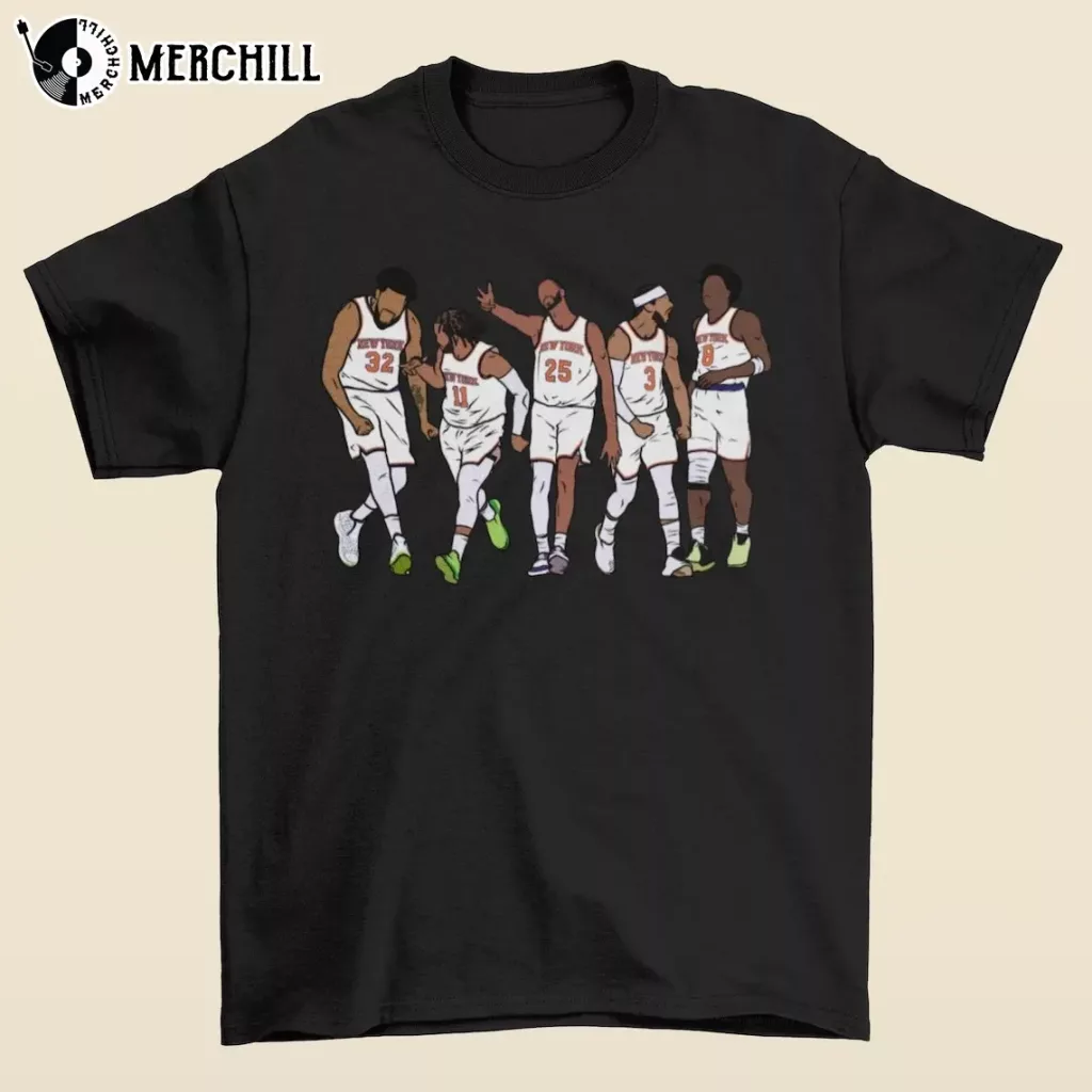 KAT Brunson Mikal Hart & OG Tee Knicks Gifts for Him